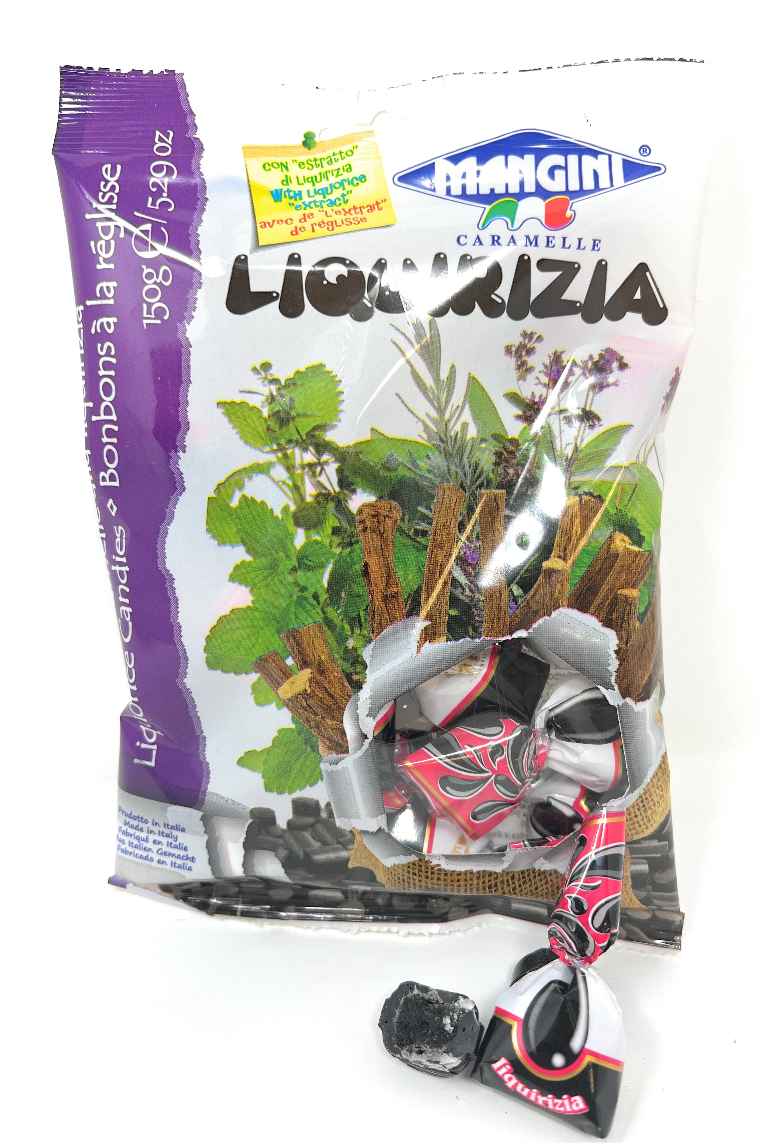 Mangini, Liquirizia Ripiena 150g Bag (6 pcs) - Walmart.com