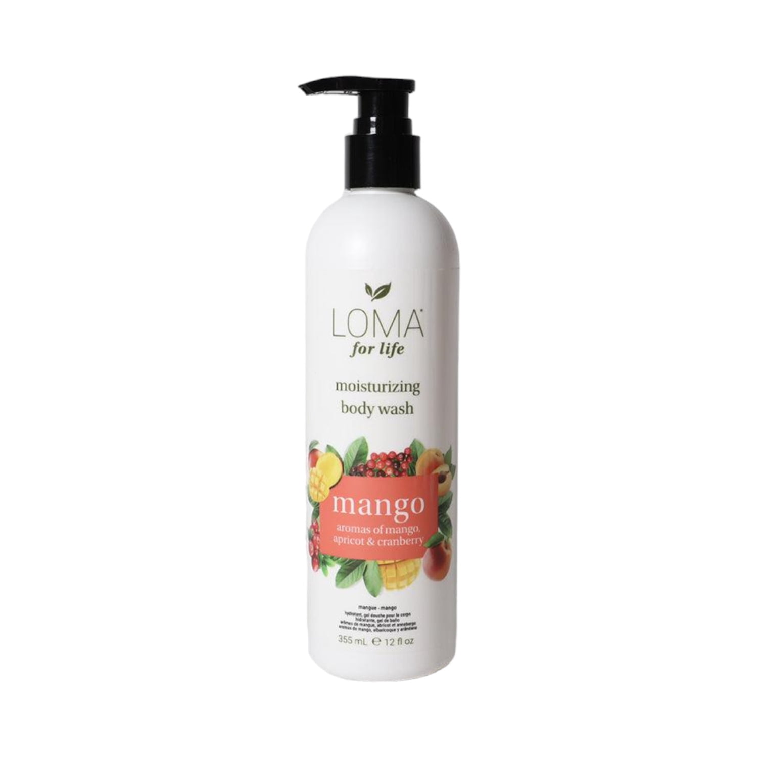 Loma Mango Moisturizing Body Wash with Aloe Vera, Gentle Liquid Body ...