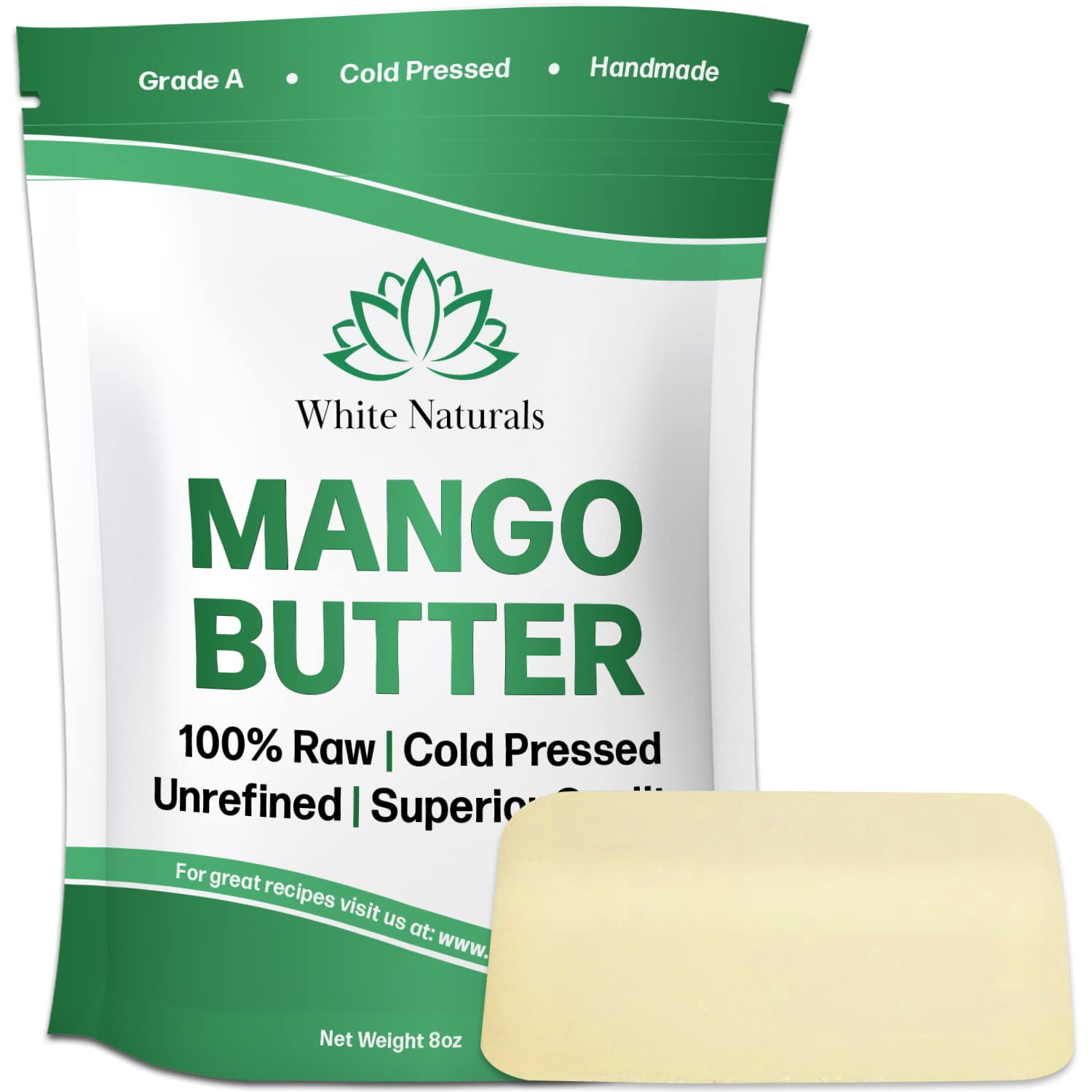 Mango Butter Raw Organic XEF1 Unrefined Natural Pure Skin & Cold ...