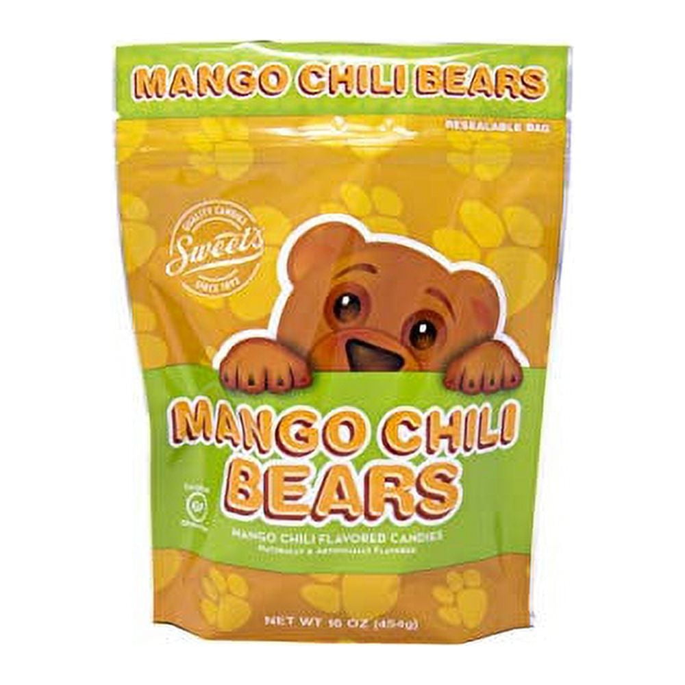 Mango Chili Bears Candy, Gummy Bear Bag, 16 Ounces - Walmart.com