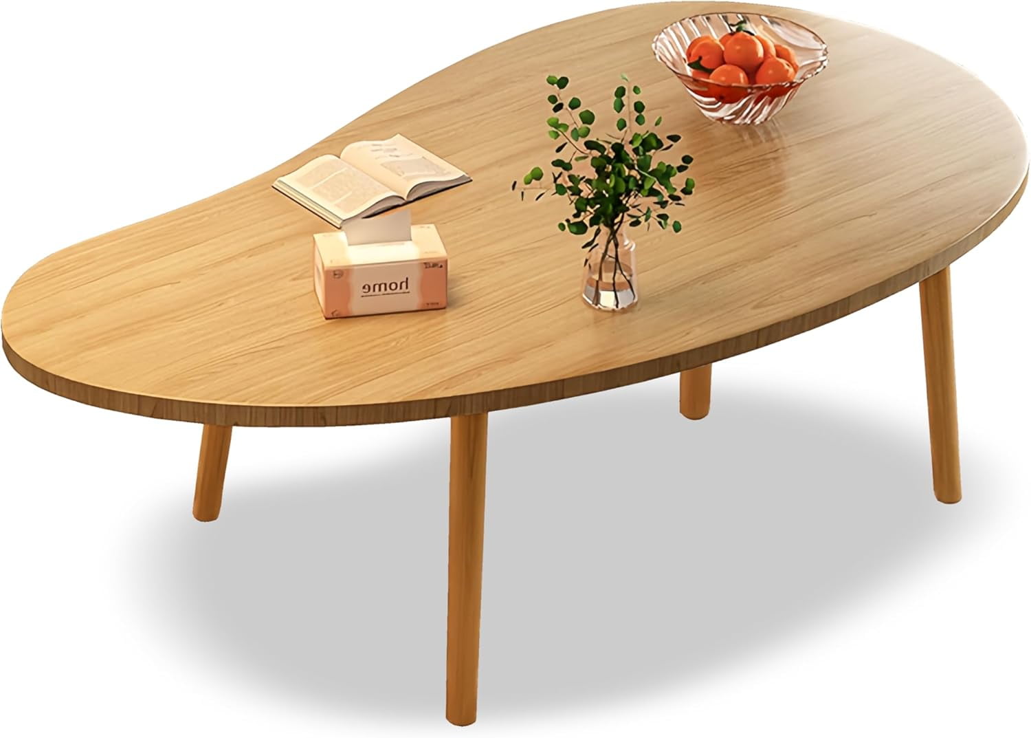 Mango Coffee Table Low Table Solid Wood Sturdy Floor Table Desk for Sitting on The Floor ...