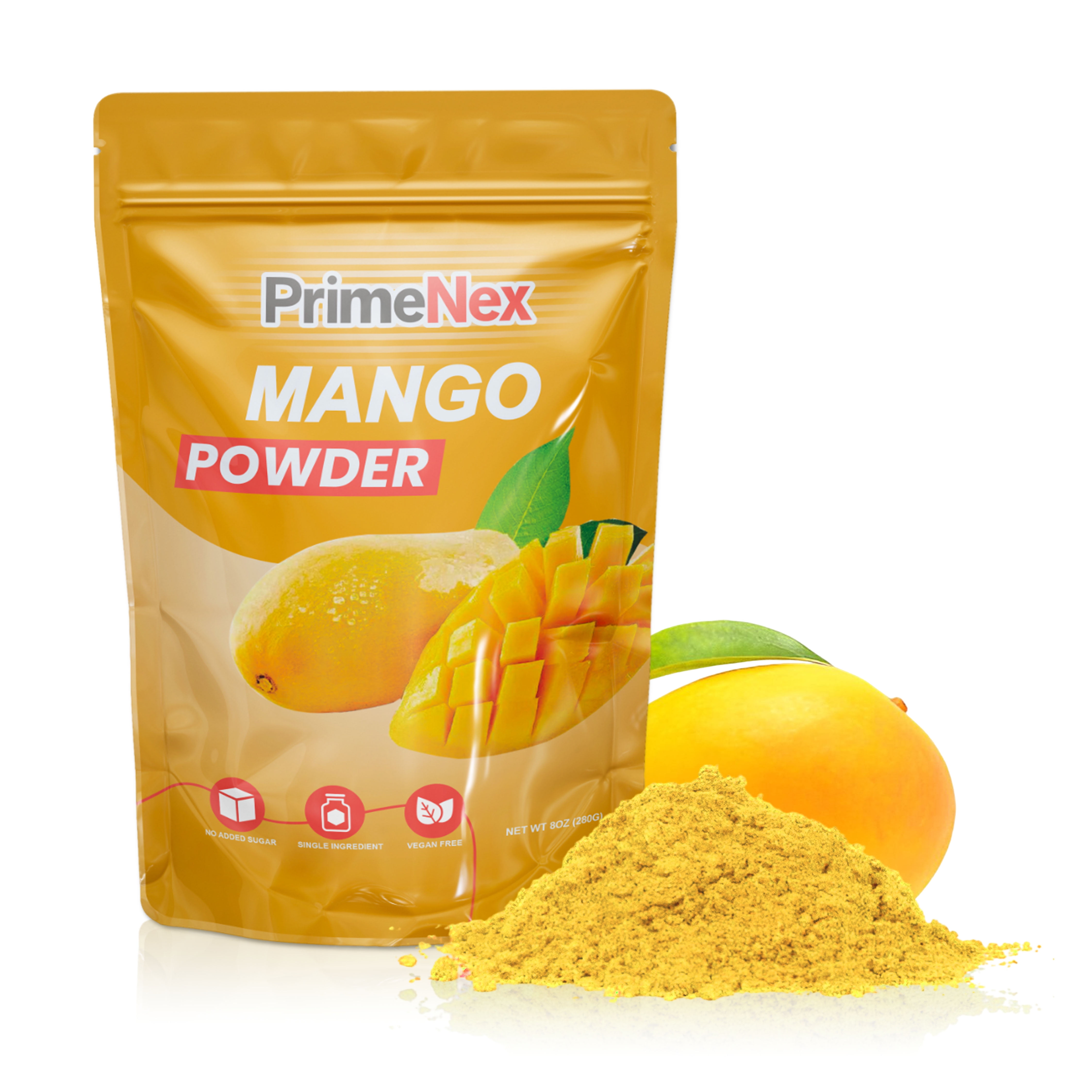 Mango Extract Powder | 100% Natural Fruit Powder, 8oz | Freeze-Dried ...