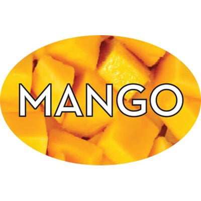 Mango Food Store Labels 1.25" x 2" 500 each per roll Great Quality ...