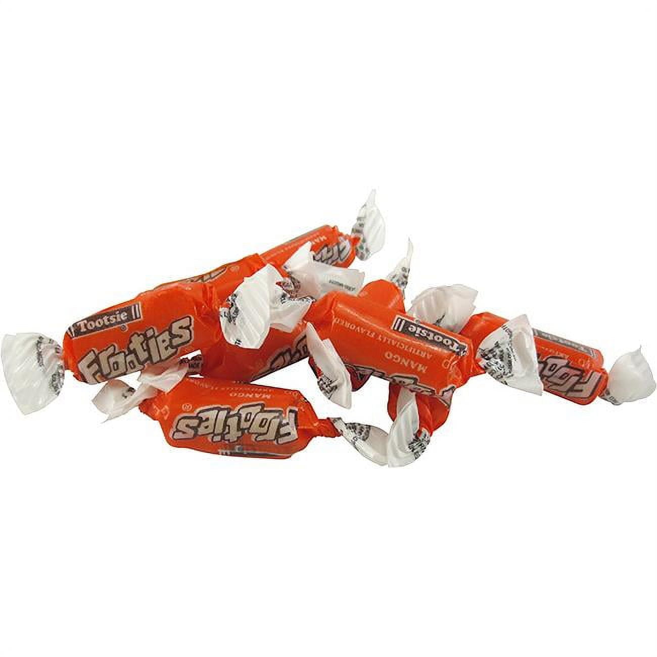 Frooties Mango Fruit Chew, Sweet Flavored, Sugar Free, 2.42 LB Bulk Bag ...