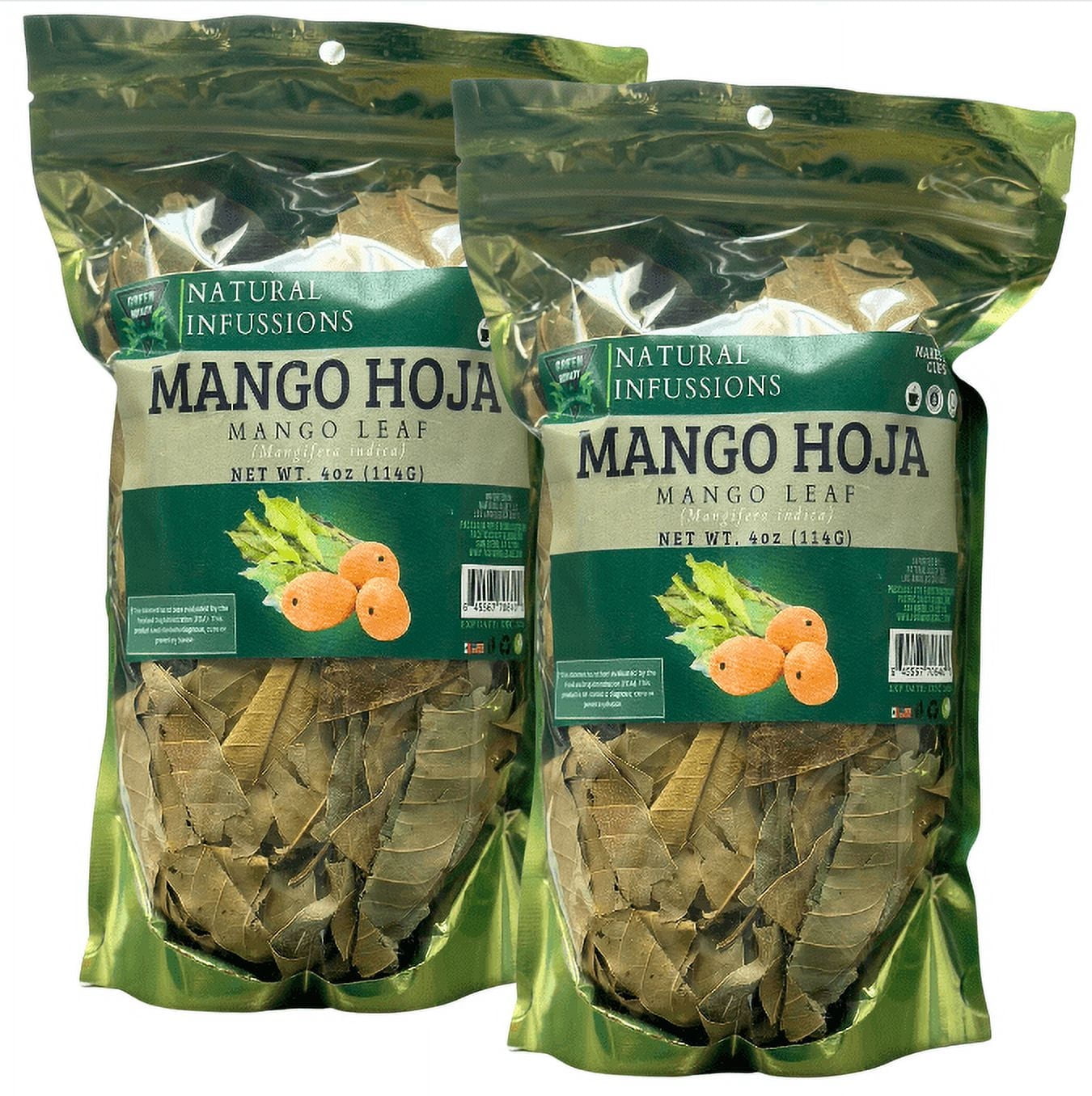 Mango Herbal Infusion Tea (8oz)Makes 60+ Cups - Hojas de Mango 100% ...