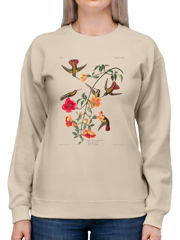 Mango Hummingbirds I Sweatshirt Women -John James Audubon Designs ...