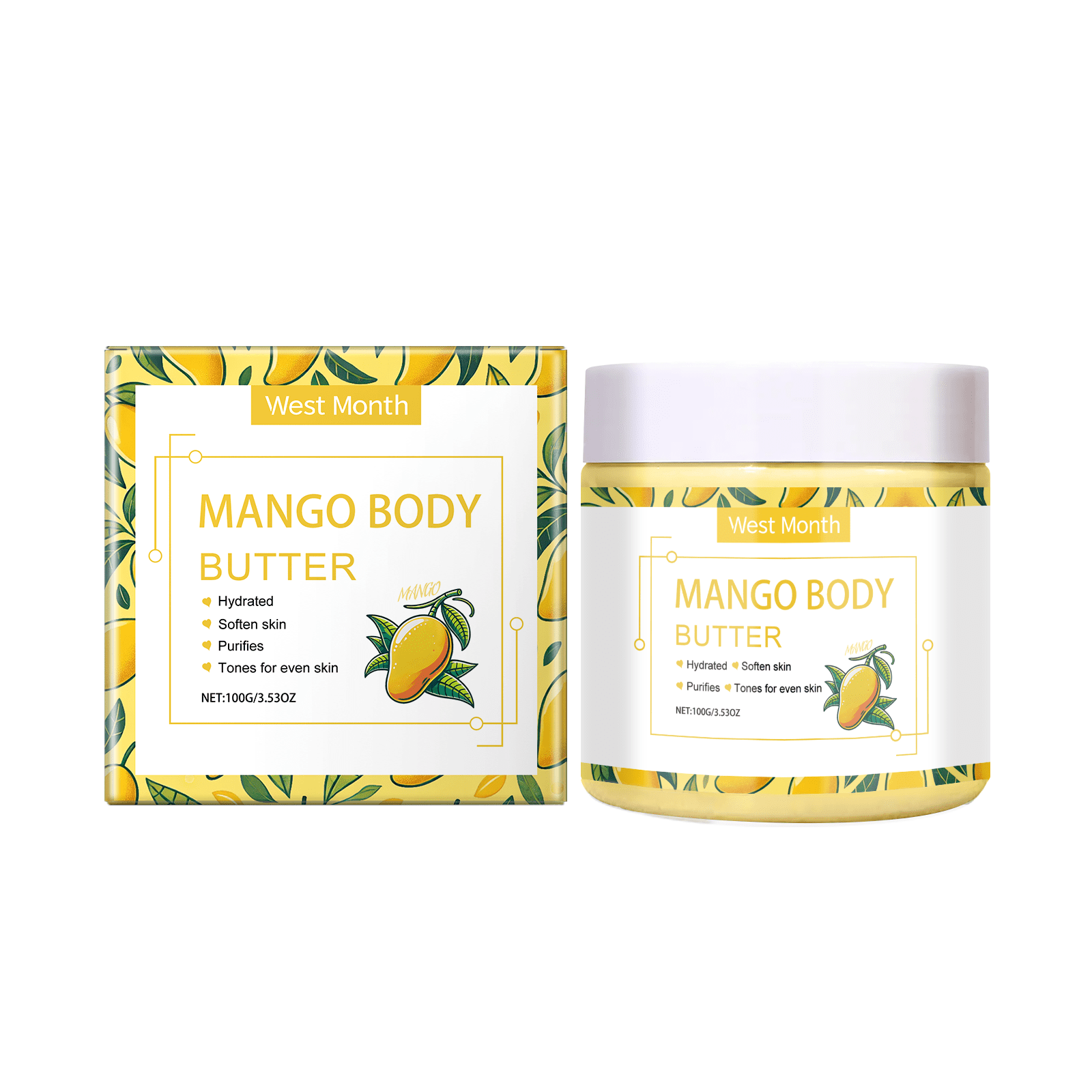 Mango Moisturizing Body Cream Restores Rough, Dull Skin, Moisturizes ...