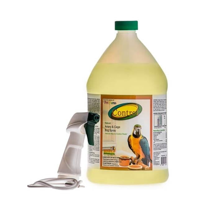 Mango Pet Products Control Natural Aviary And Cage Bug Spray, 1 Gallon ...