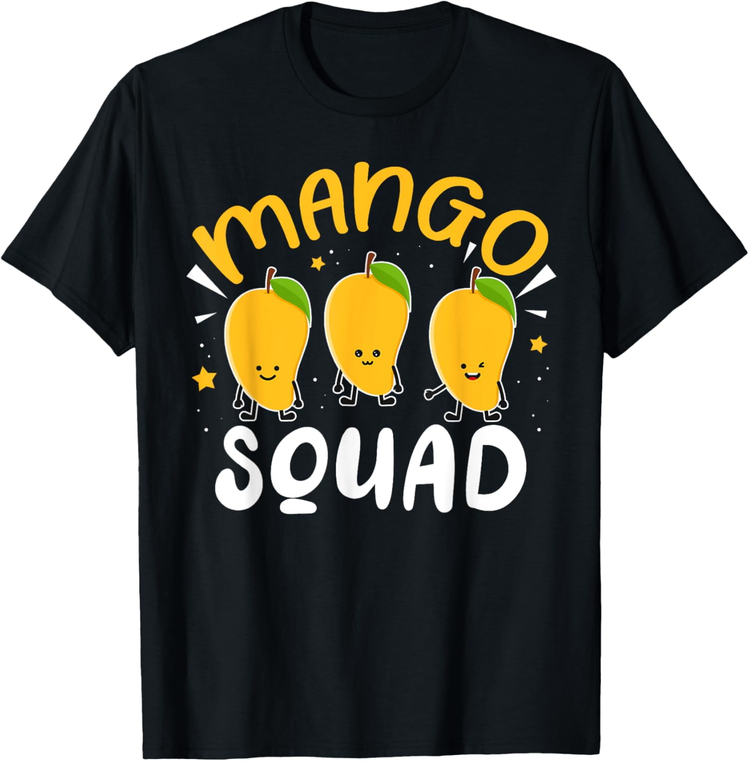 Mango Squad Summer Cute Mango Fruit Lovers T-Shirt - Walmart.com