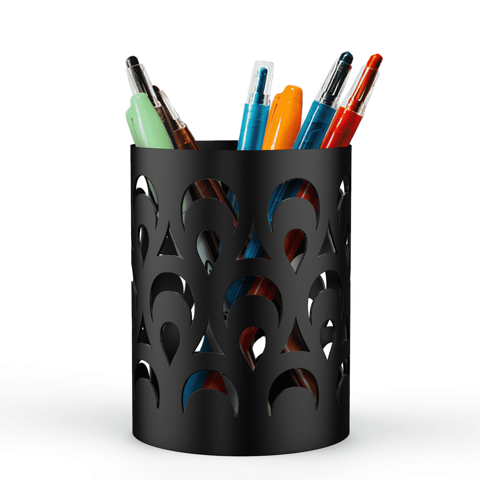 Mango Steam Metal Pen Holder Organizer, Stand for Desktop / Countertop ...