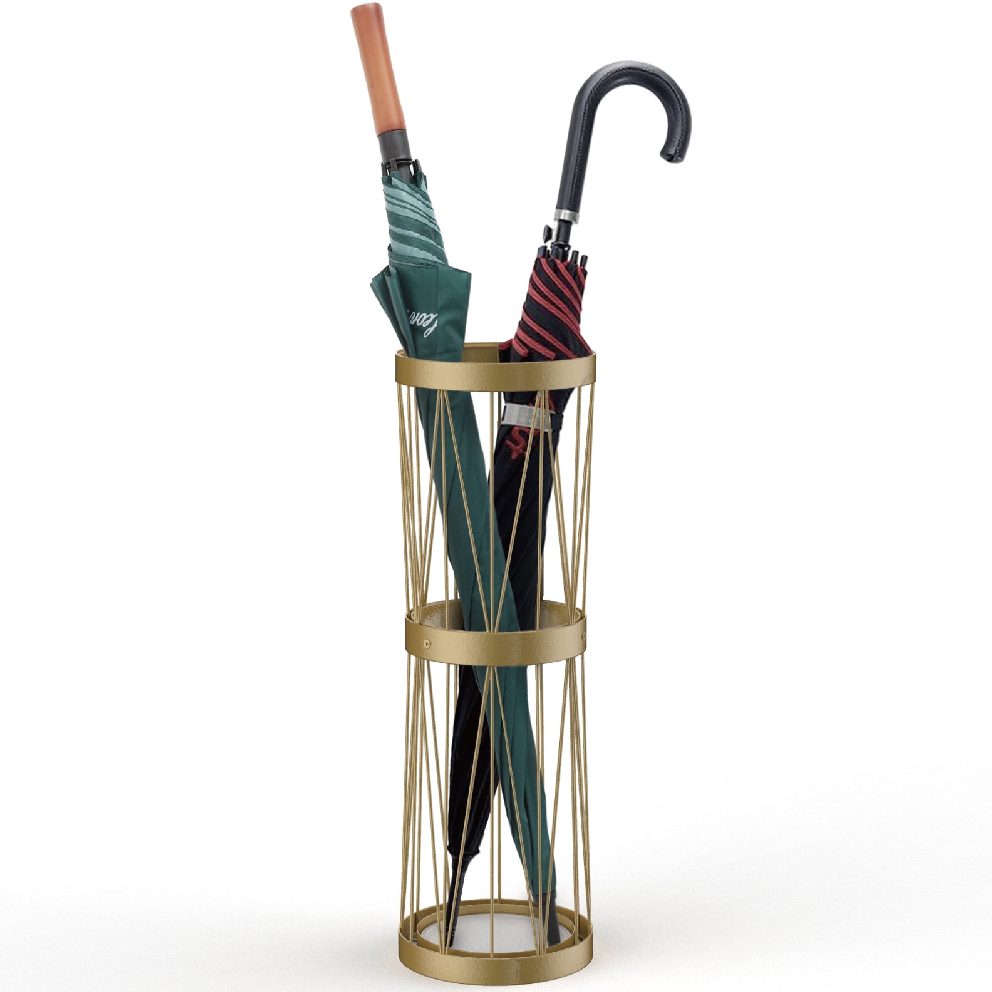 Mango Steam Pluvian Soakstone Simple Metal Umbrella Holder For Living Room or Entryway, Tall ...