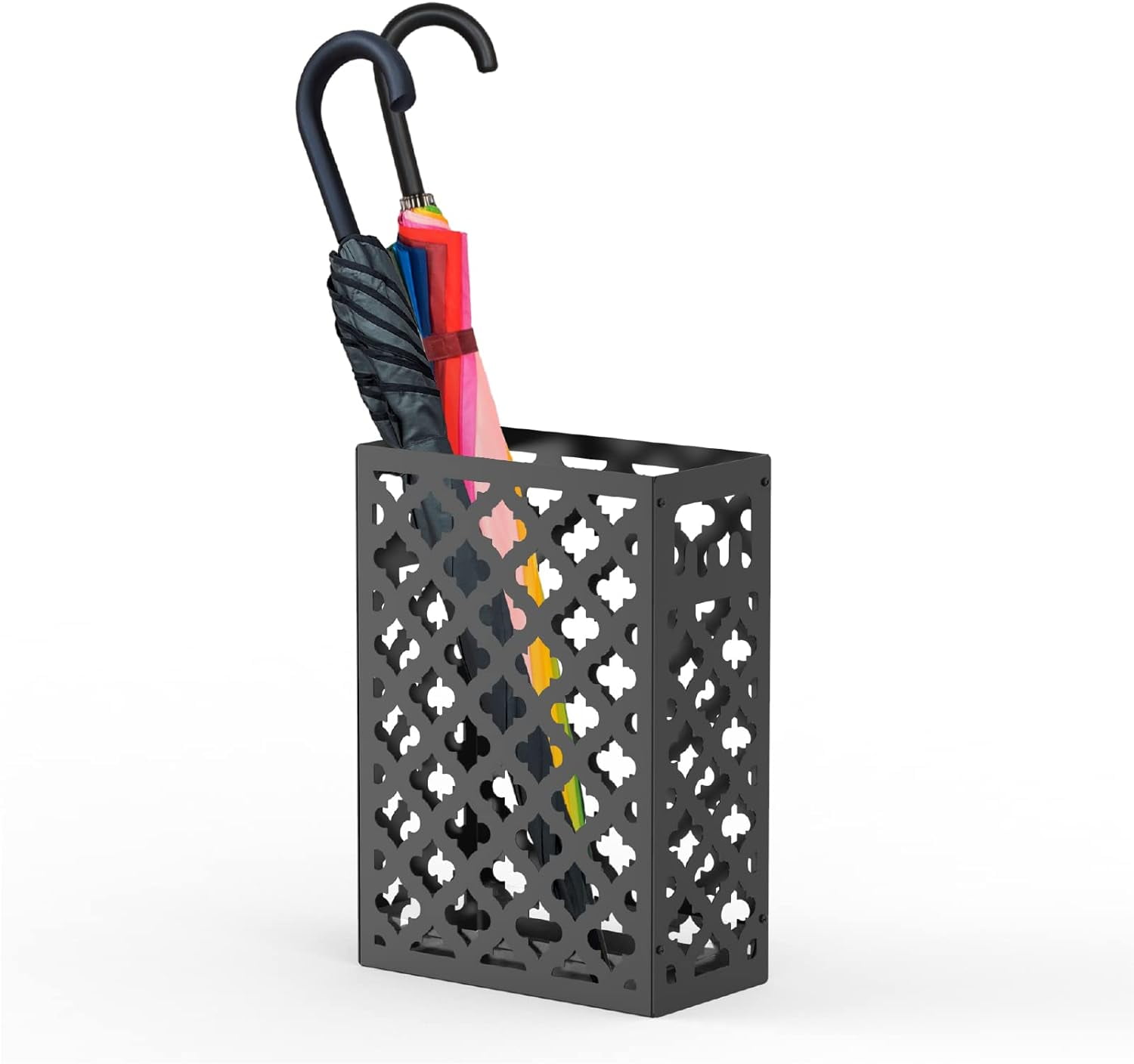 Mango Steam Trellis Umbrella Holder Stand for Home or Office Entryways ...