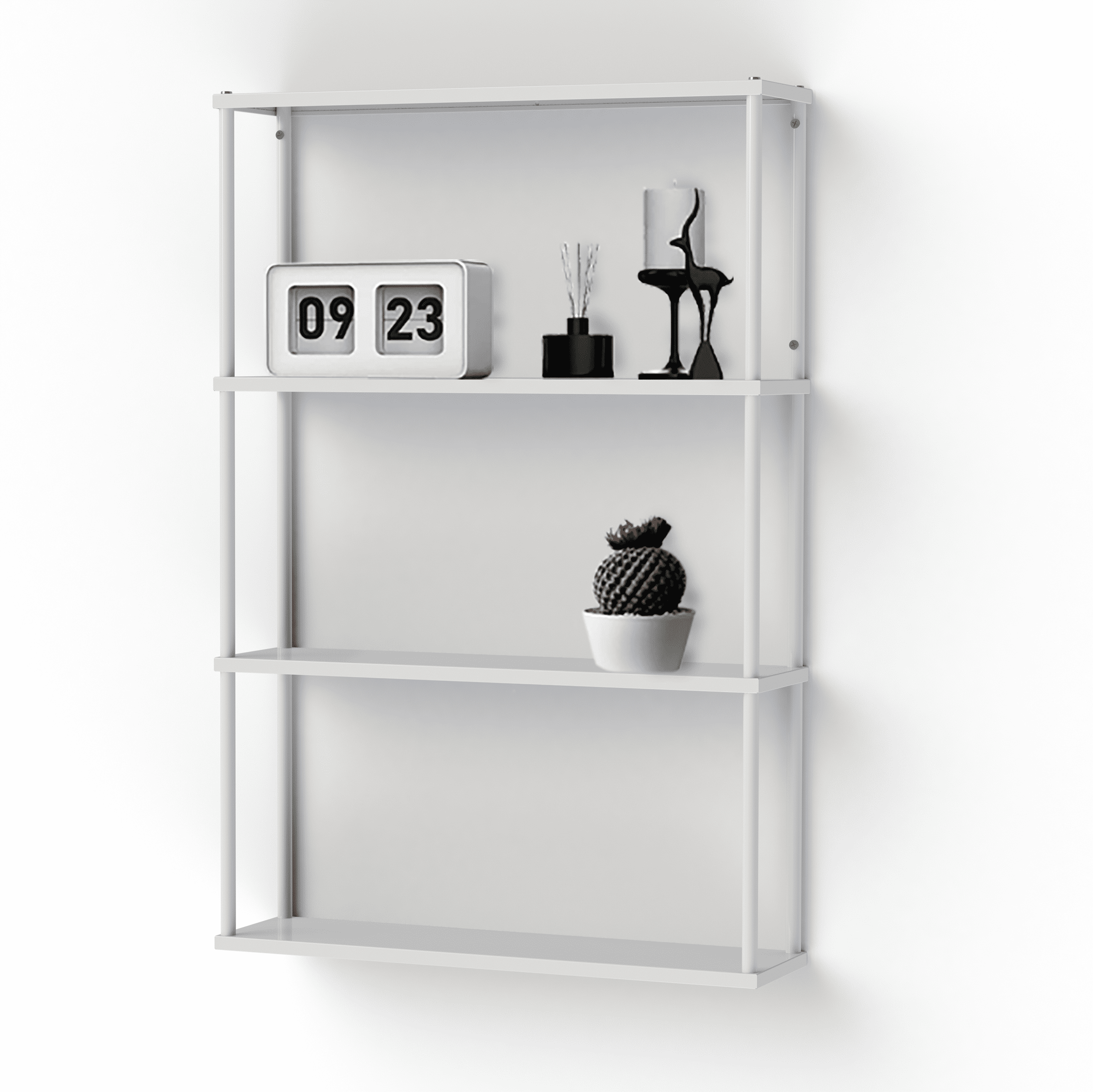 Mango Steam Wall-Mounted Steel Shelving Unit for Kitchen, Storage or ...