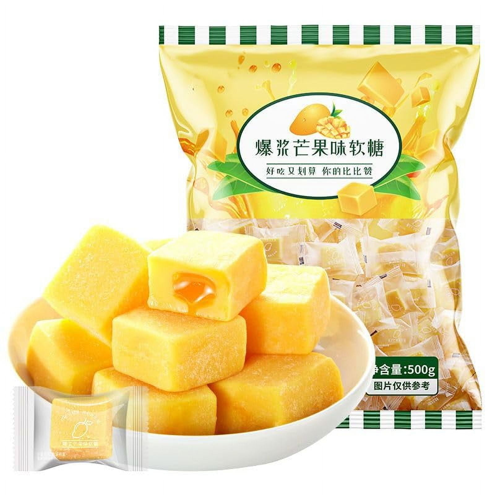 Mango flavored candy, gummy AKF18 candy, snack food, 15.87 ounce (450g ...