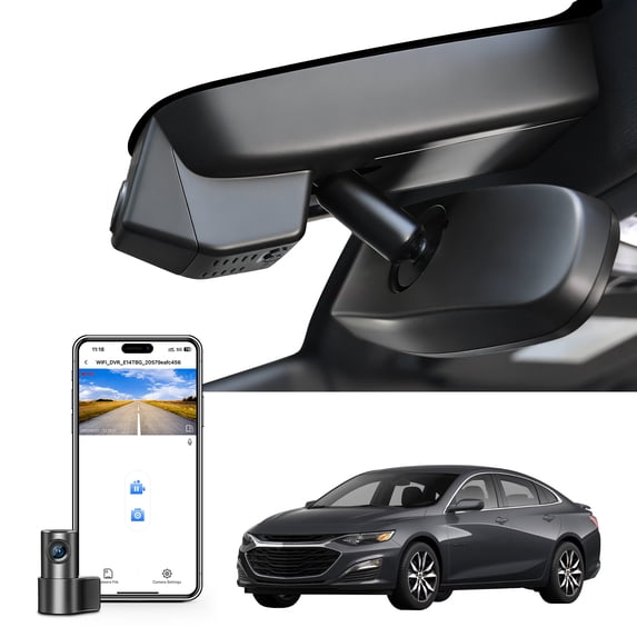 Mangoal Dash Cam 4K Front and Rear 1080p Starvis Sensor Custom Fit for ...