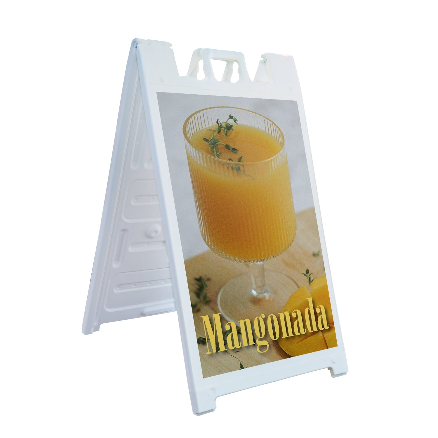 Mangonada 24" x 36" Double Sided A-Frame Sidewalk Sign Includes 2 ...