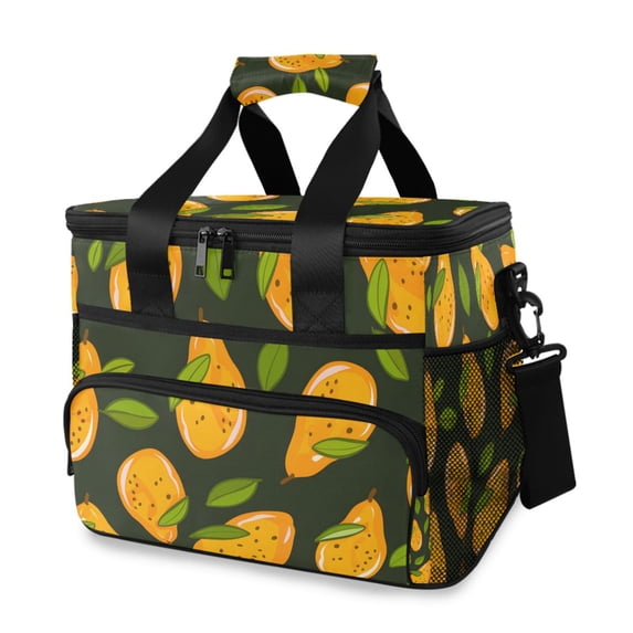 Mangos and Leaves Portable Cooler Lunch Box Reusable Insulated Lunch ...