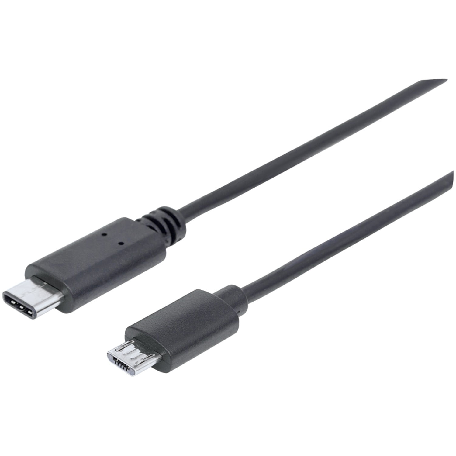 Manhattan 353311 Hi-Speed Micro USB-B Male 2.0 to USB-C Male Cable (3ft ...