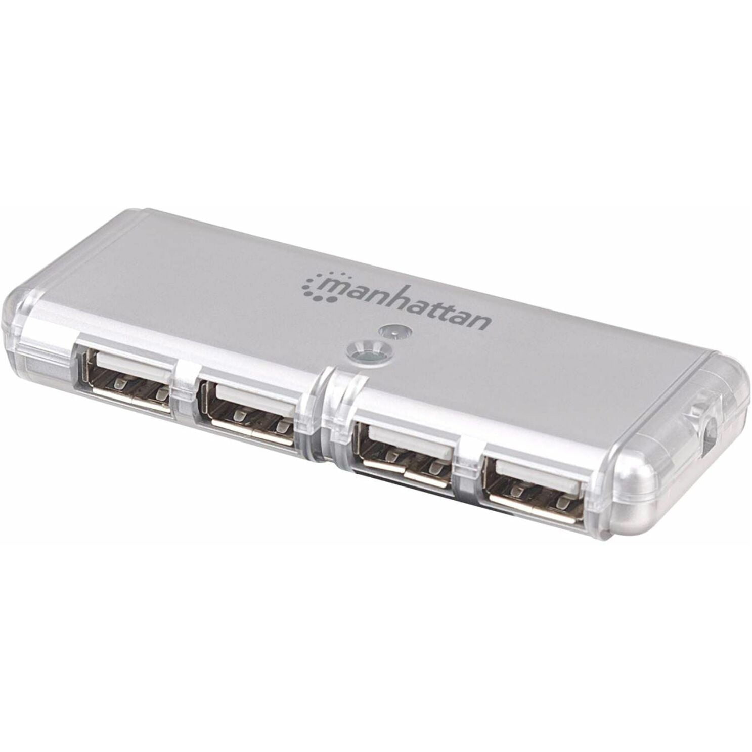 Manhattan 4-Port Hi-Speed USB 2.0 Pocket Hub, Bus Power - Walmart ...
