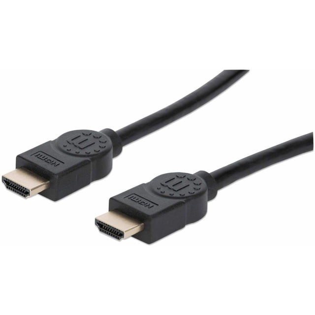 Manhattan 355346 Premium High-speed Hdmi Cable With Ethernet (6 Feet ...