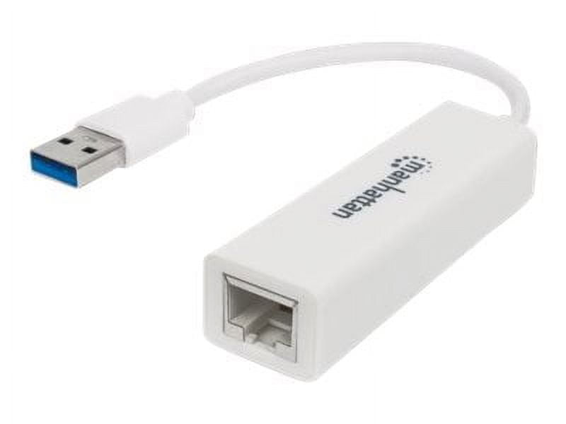 Manhattan 506847 SuperSpeed USB 3.0 Gigabit Adapter - Walmart.com