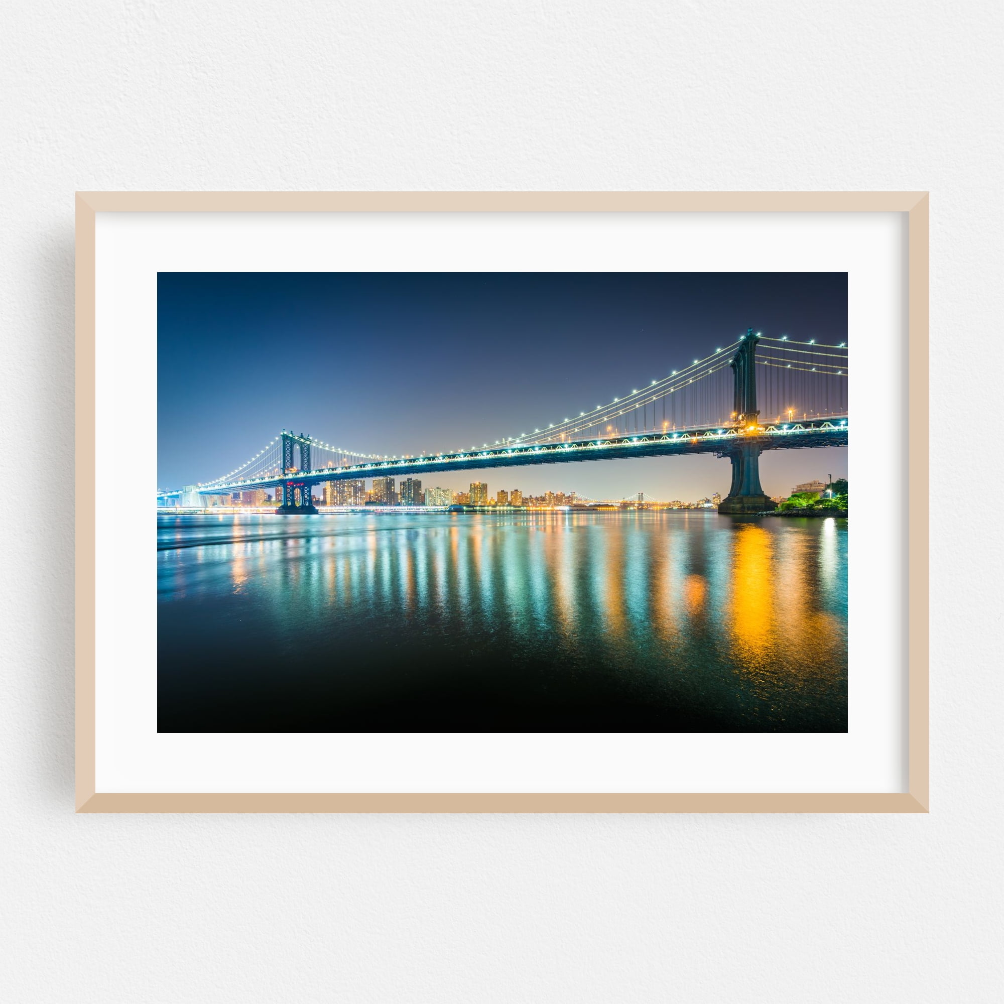 Manhattan Bridge 02 - Brooklyn New York Photography Bridge Cityscape ...