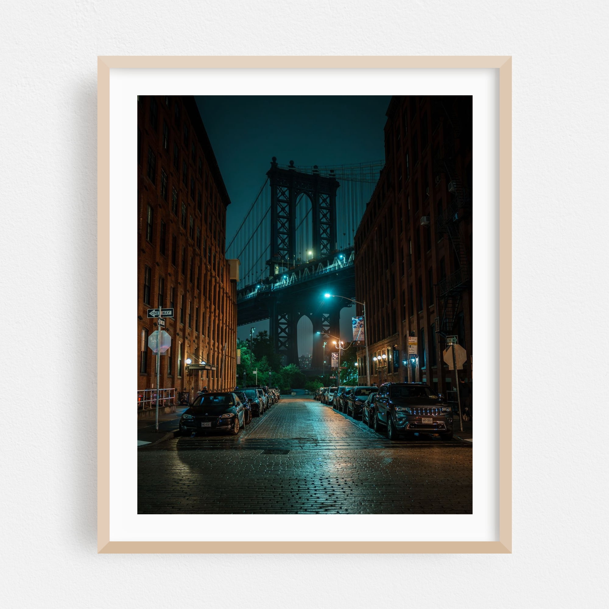Manhattan Bridge from Dumbo - Brooklyn New York Photography Cityscape ...