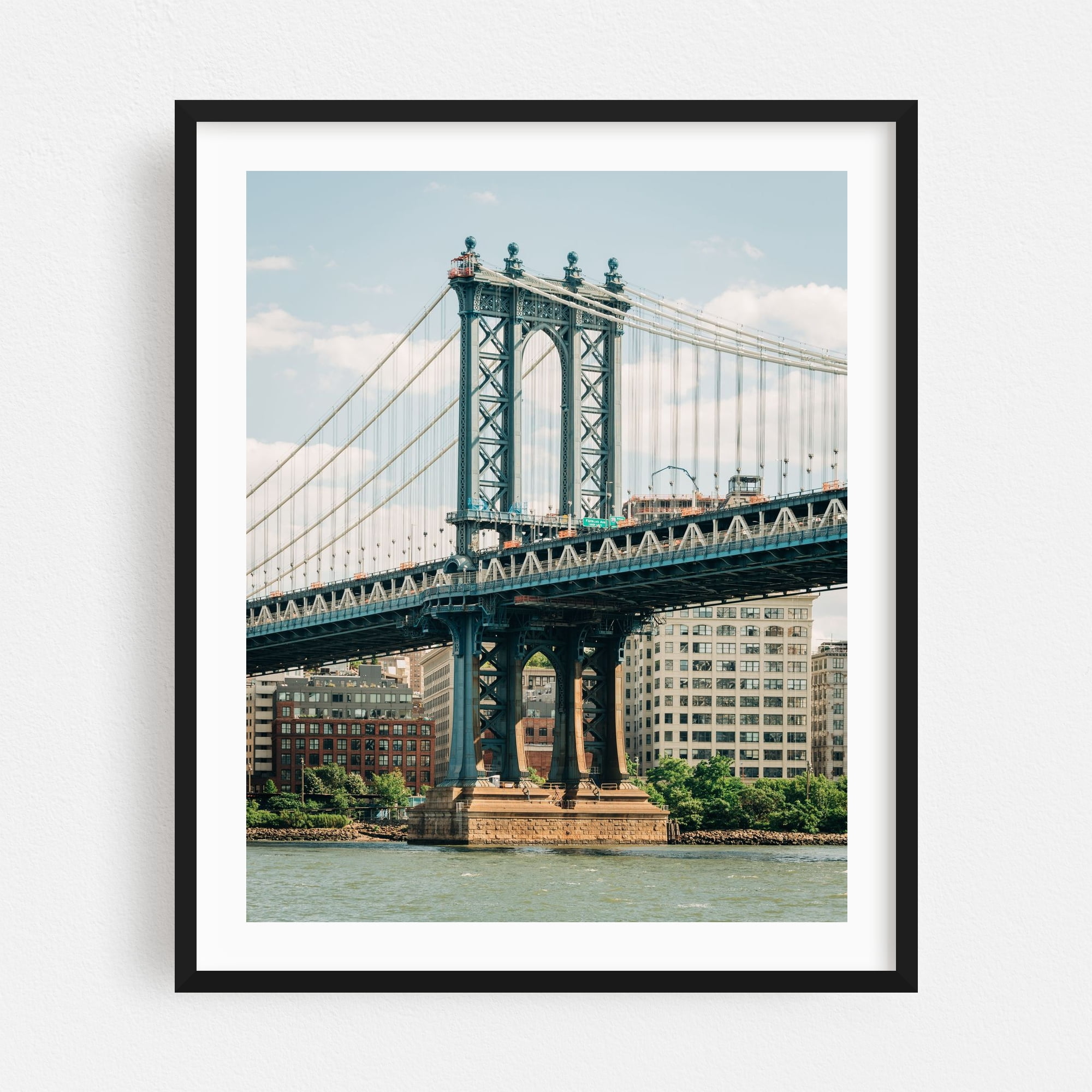 Manhattan Bridge from Fidi - Manhattan New York Photography Bridge ...