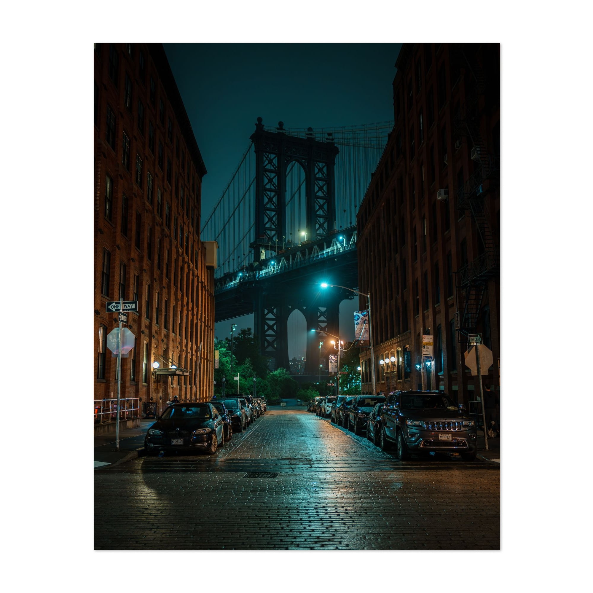 Manhattan Bridge from Dumbo - Brooklyn New York Photography Unframed ...