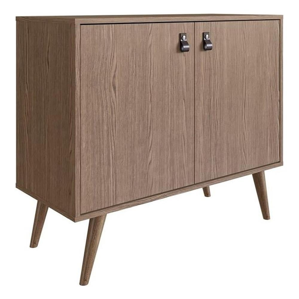 Manhattan Comfort Amber 1-Shelf Engineered Wood Accent Cabinet in ...