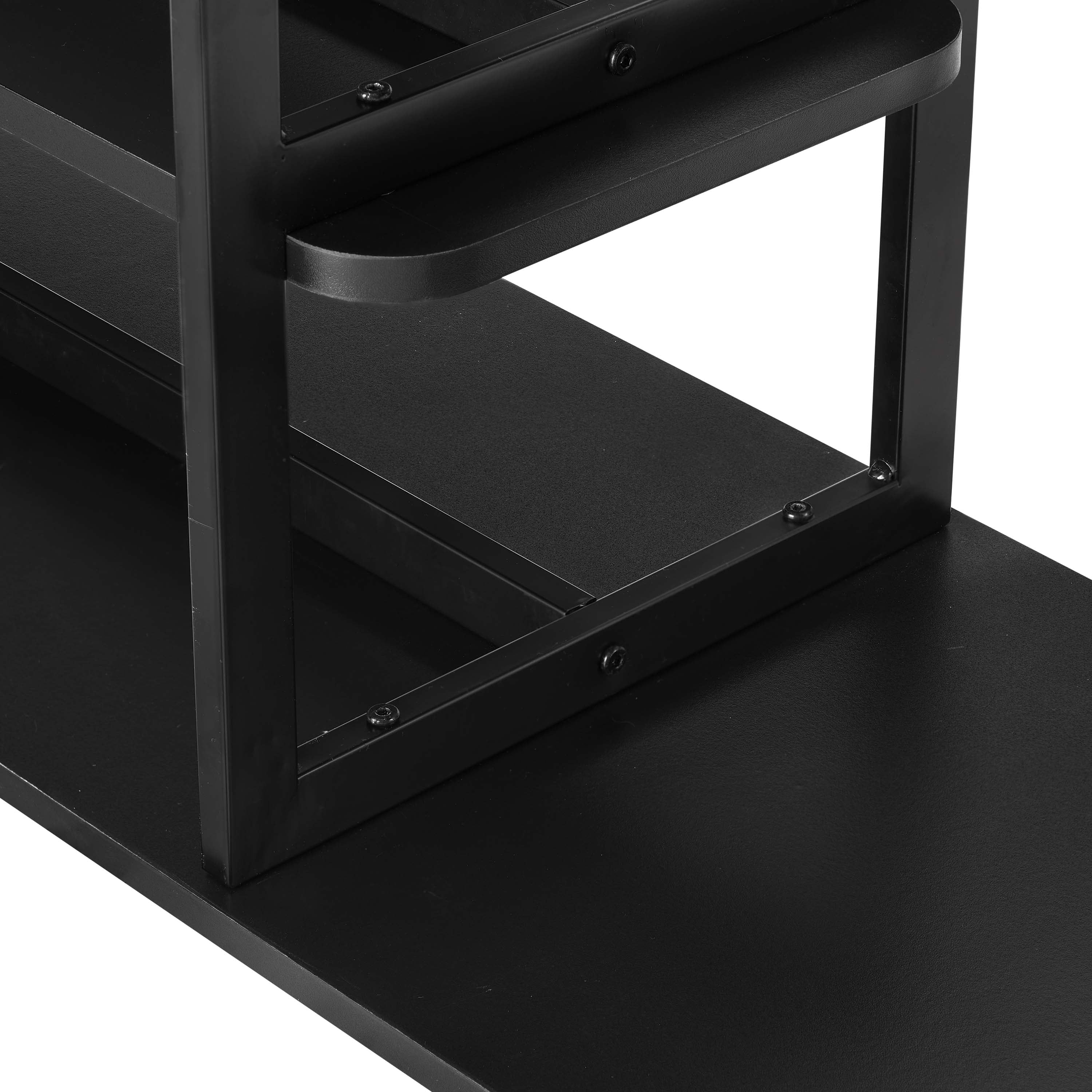Manhattan Comfort Celine Side Table Console from Engineered Wood in ...