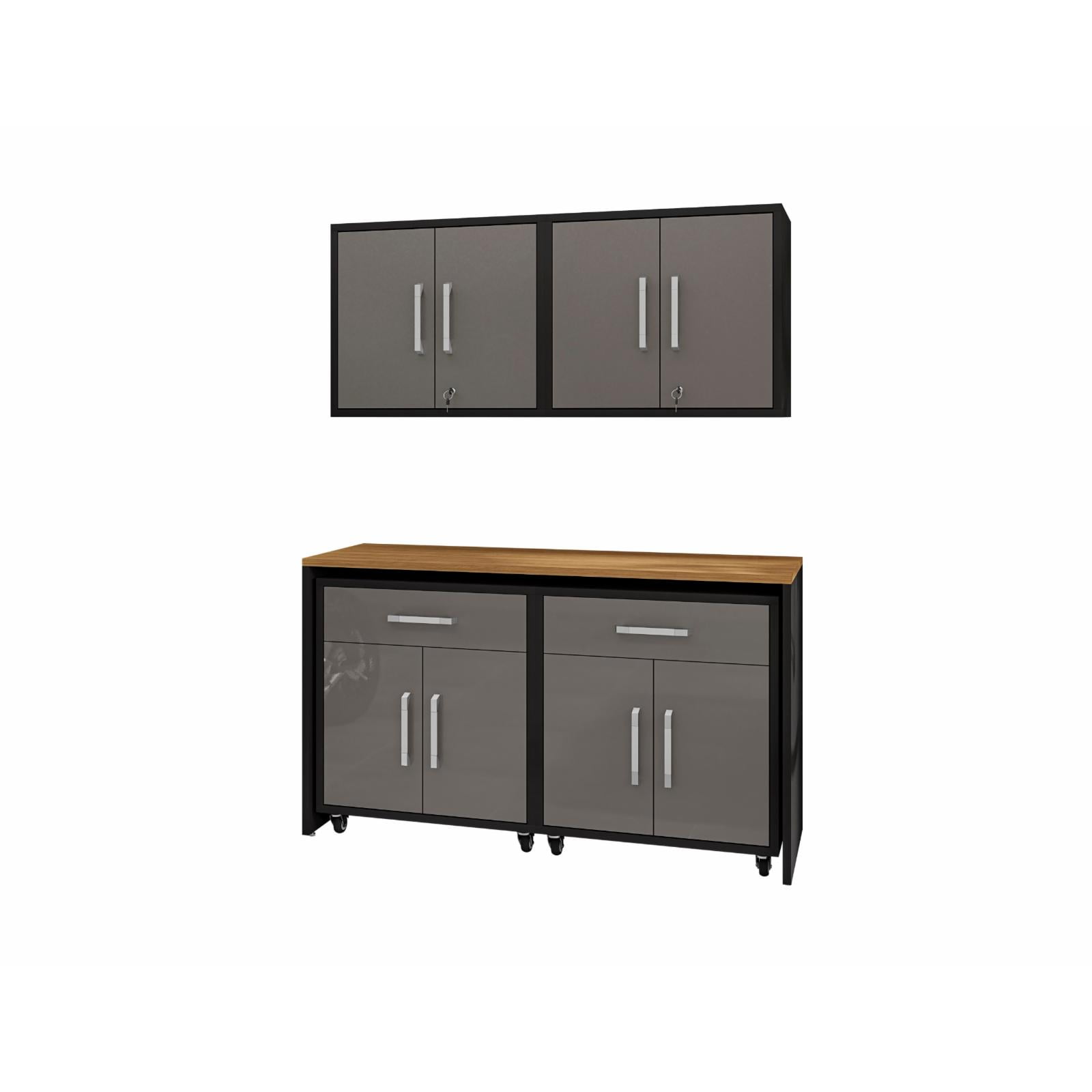 Manhattan Comfort Eiffel 5-Piece Garage Storage Set - Walmart.com