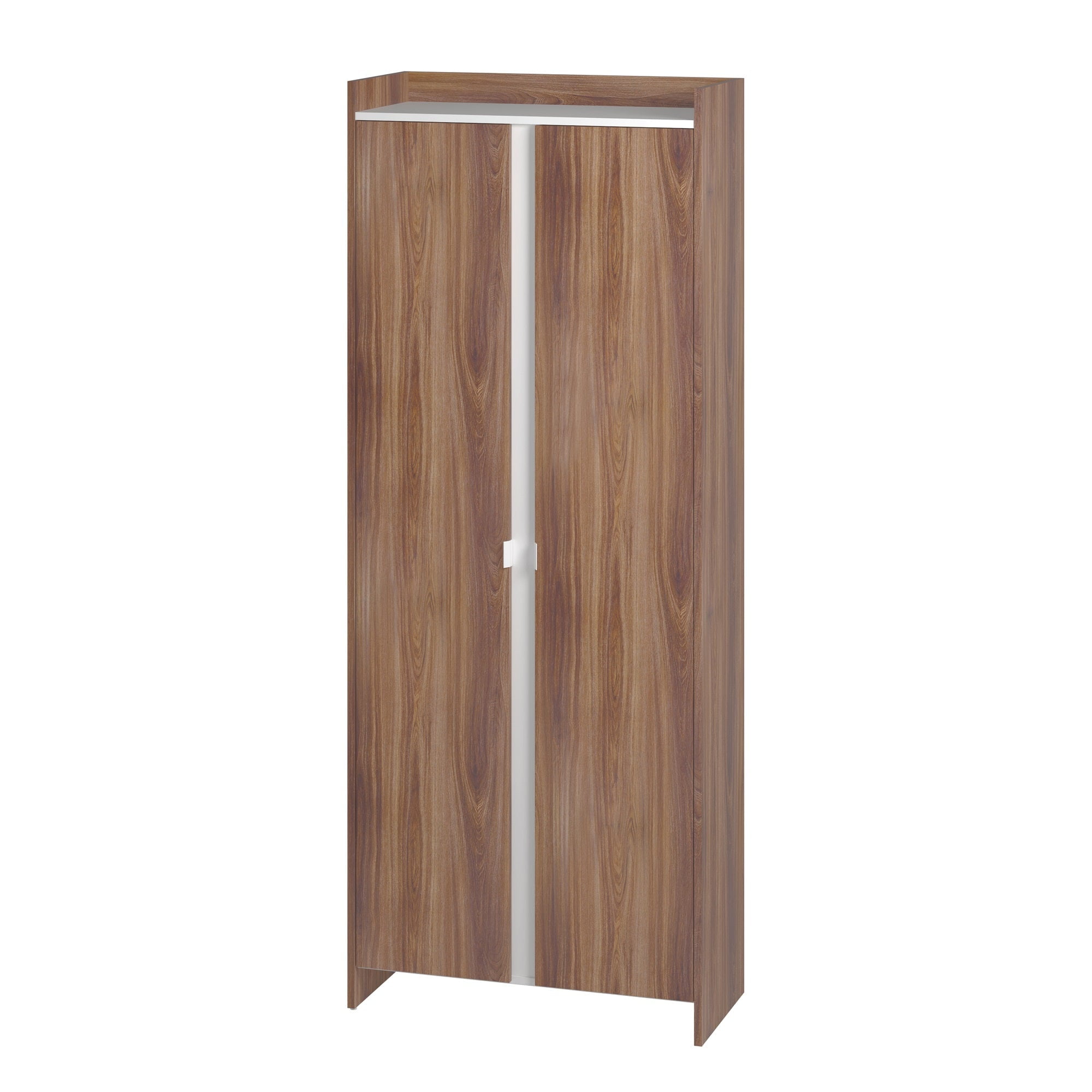 Manhattan Comfort Ratzer Storage Cabinet from Engineered Wood in Brown ...