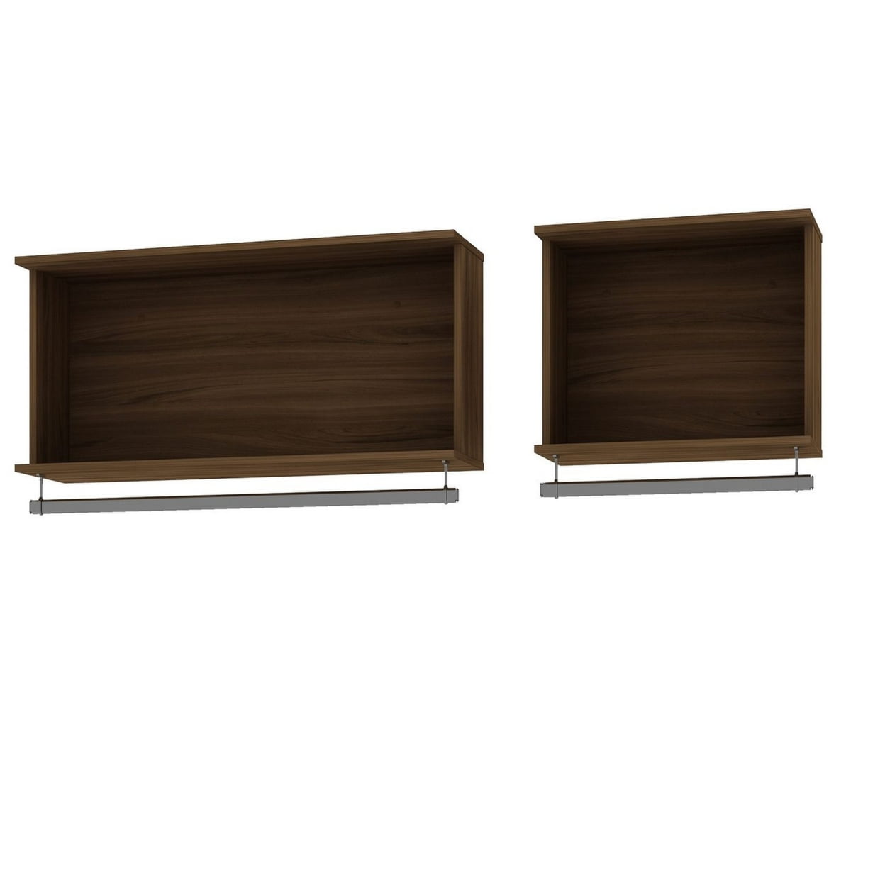 Manhattan Comfort Rockefeller 2-Piece Square and Rectangle Open ...