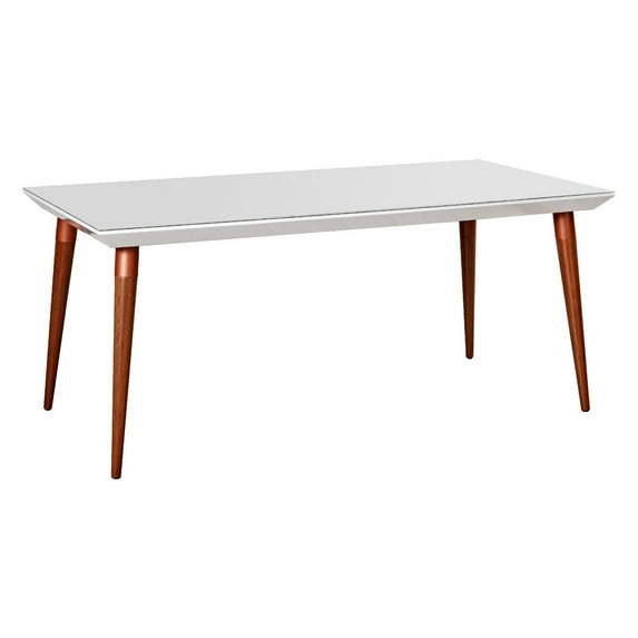 Manhattan Comfort Utopia Glass Top Dining Table - Walmart.com