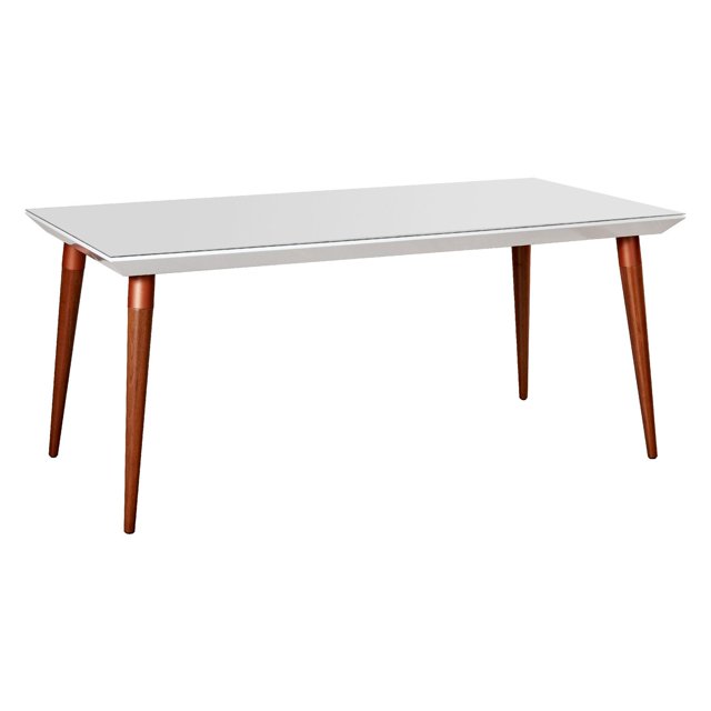 Manhattan Comfort Utopia Glass Top Dining Table - Walmart.com