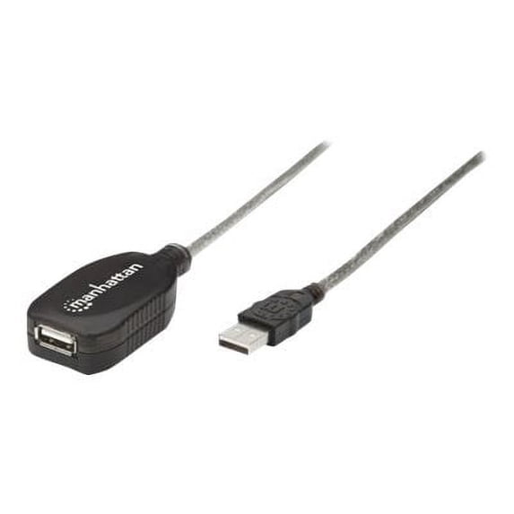 Manhattan Hi-Speed USB 2.0 Active Extension Cable - Daisy-Chainable, A ...