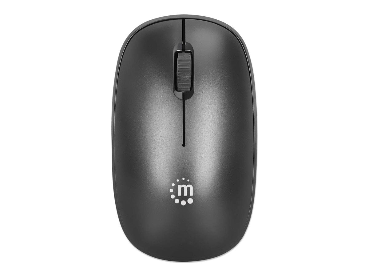 Manhattan MW3050 Wireless Optical USB Mouse - Full-size Mouse - Optical - Wireless - 32.81 ft ...