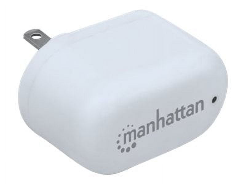 Manhattan PopCharge Home - Power adapter - 2.1 A - 2 output connectors ...
