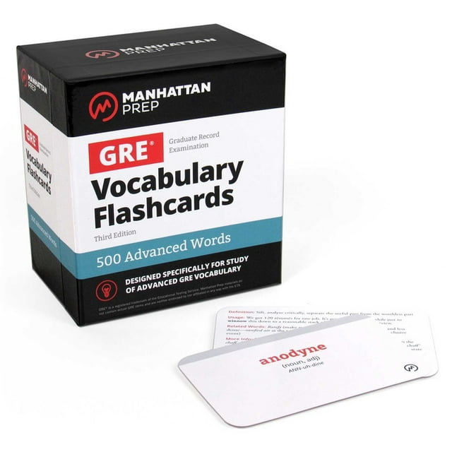 Manhattan Prep GRE Prep: 500 Advanced Words: GRE Vocabulary Flashcards ...