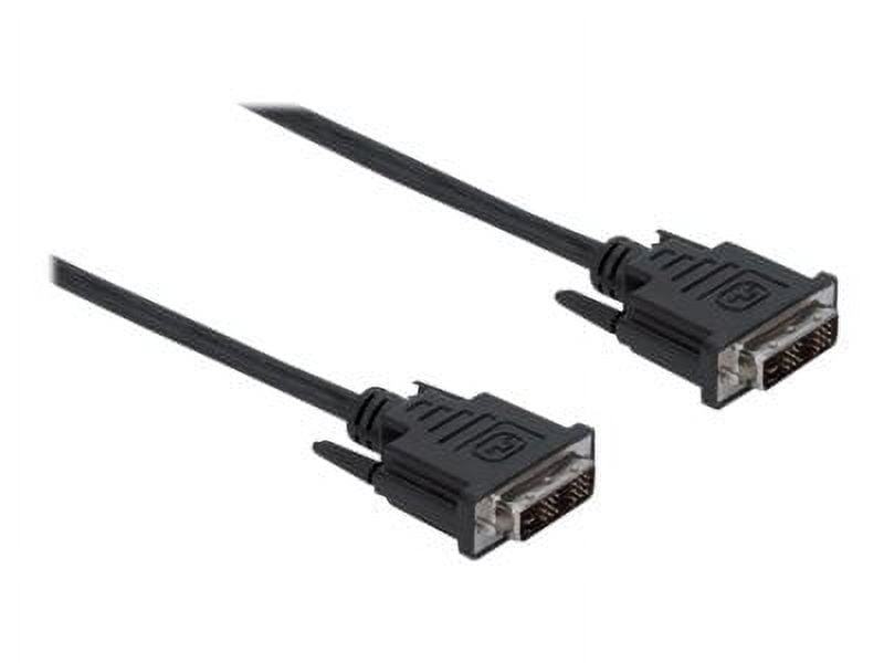 Manhattan Products DVI-D Male to DVI-D Male Digital Video Cable, Single ...