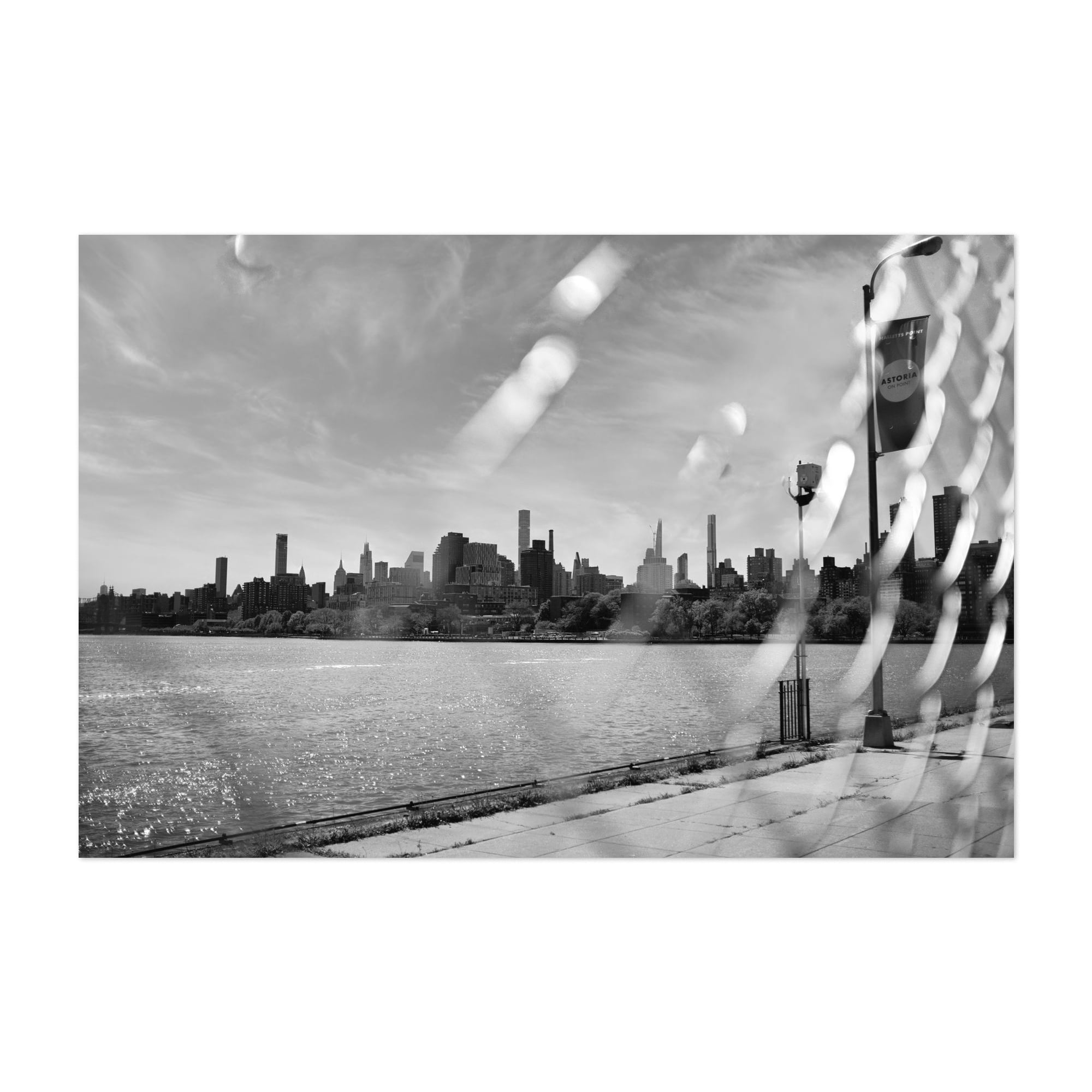 Manhattan Skyline from Astoria Ferry Terminal - Queens New York ...