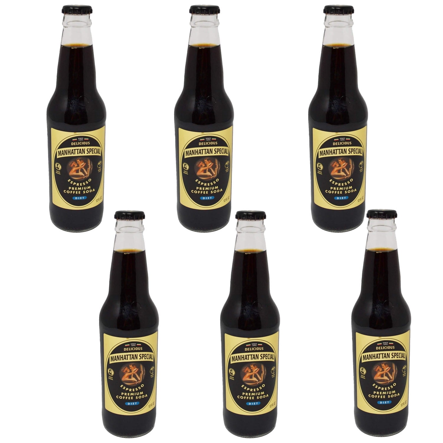 Manhattan Special - Diet Expresso Premium Coffee Soda - 12 oz (6 pack ...