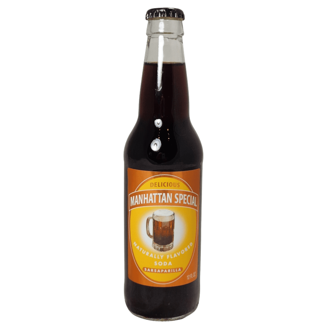 Manhattan Special Premium Soda Variety, Classic Glass Bottles, Italian ...