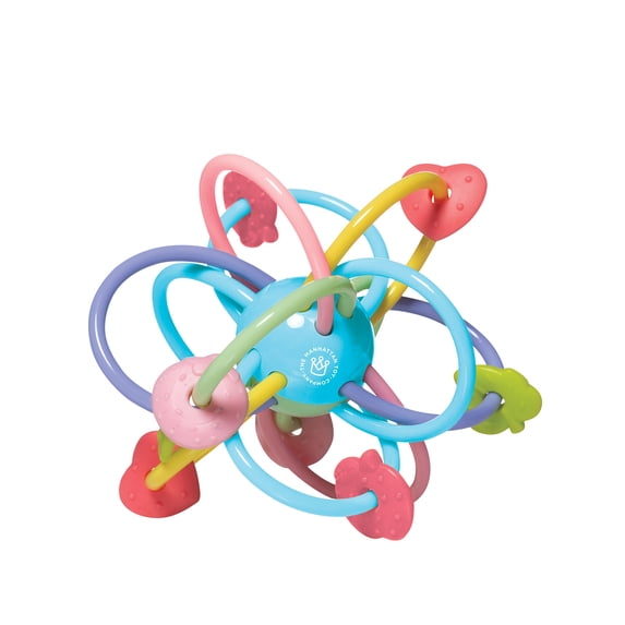 Manhattan Toy Manhattan Ball Baby Rattle & Sensory Teether Toy ...
