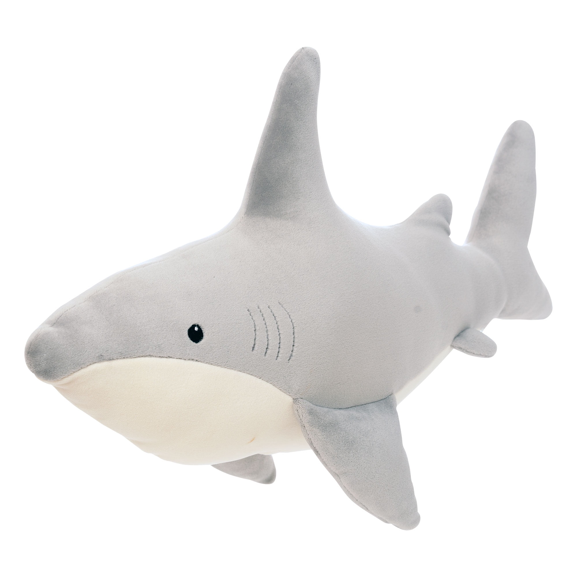 Manhattan Toy Snarky Sharky Velveteen Sea Life Toy Shark Stuffed Animal ...