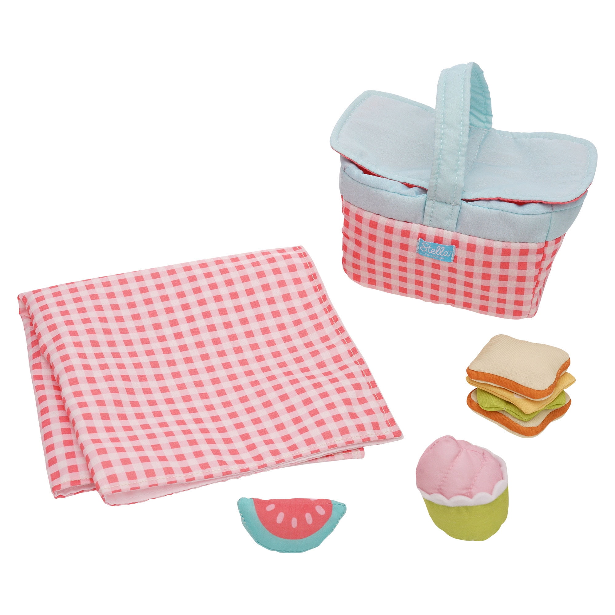 Manhattan Toy Stella Collection Picnic 5 Piece Baby Doll Picnic Playset ...