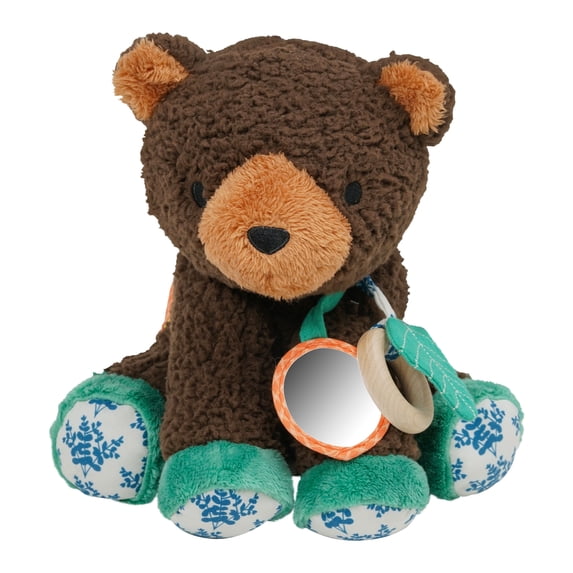 Manhattan Toy Learning Baby Weighted Educational Wild Bear-y Plush ...