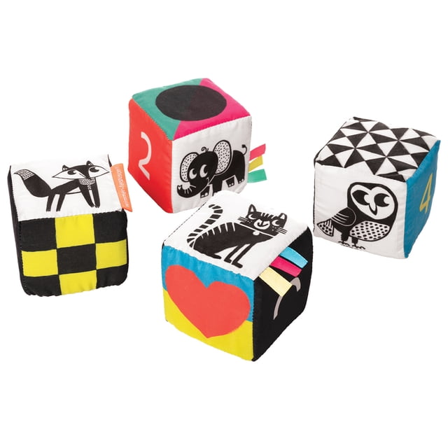 Manhattan Toy Wimmer-Ferguson Mind Cubes Soft Baby Activity Toy ...