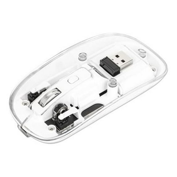 Manhattan Transparent Rechargeable Wireless USB Mouse - Walmart.com